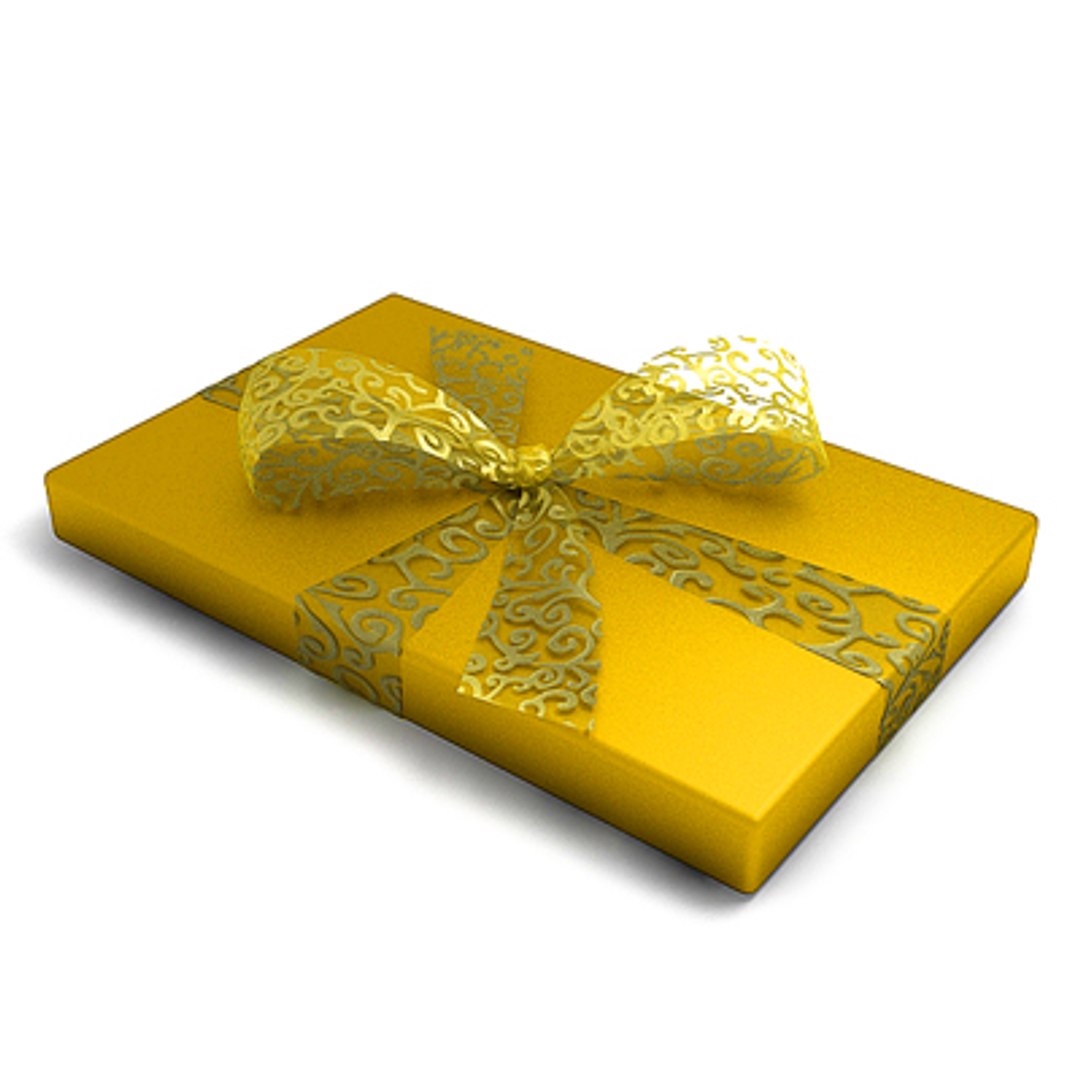 3d Model Gift Wrap