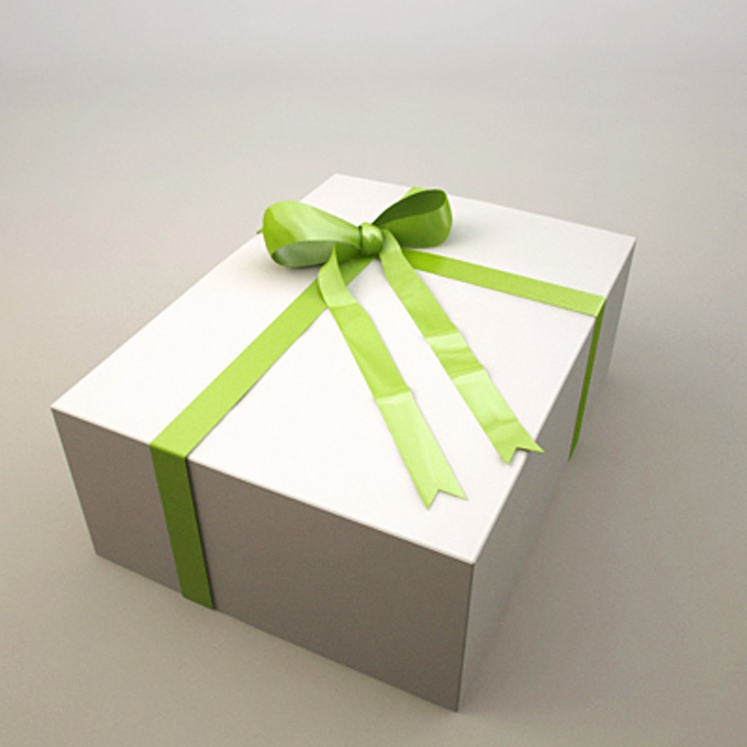 3d Model Gift Wrap
