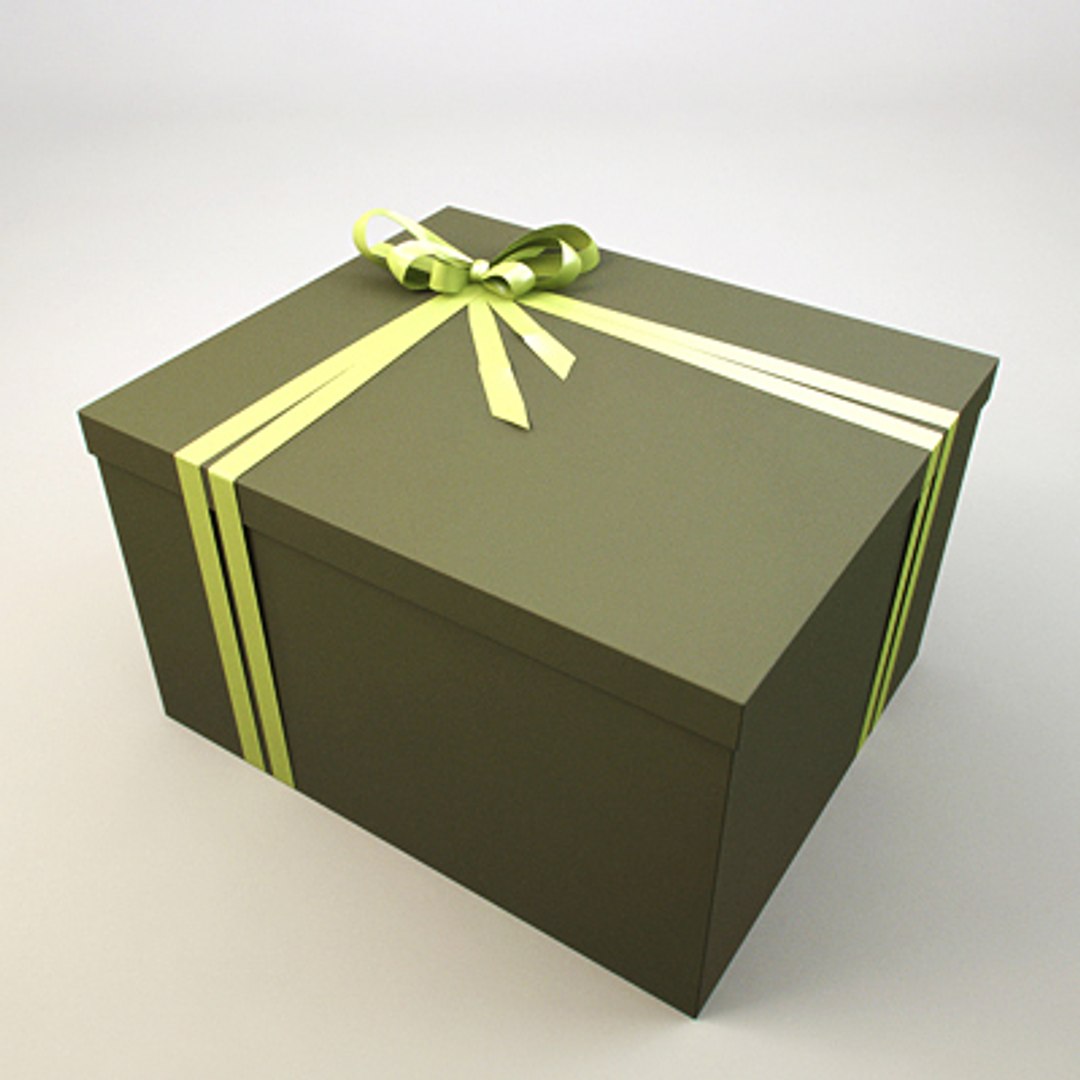 3d Model Gift Wrap