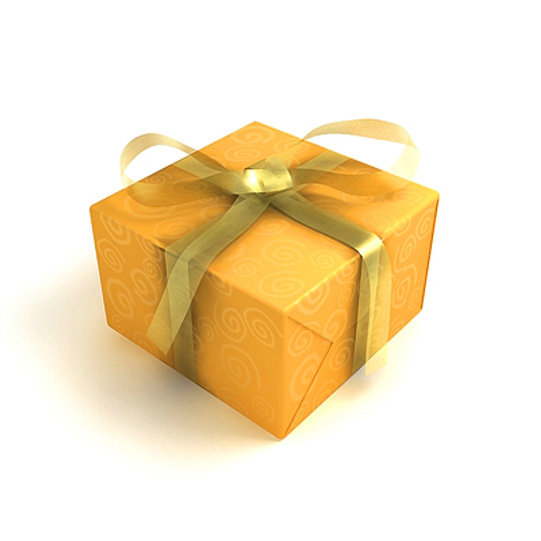 3d Model Gift Wrap
