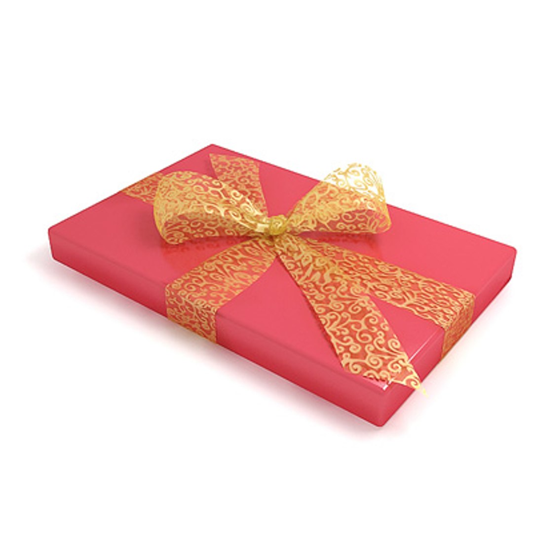 3d Model Gift Wrap
