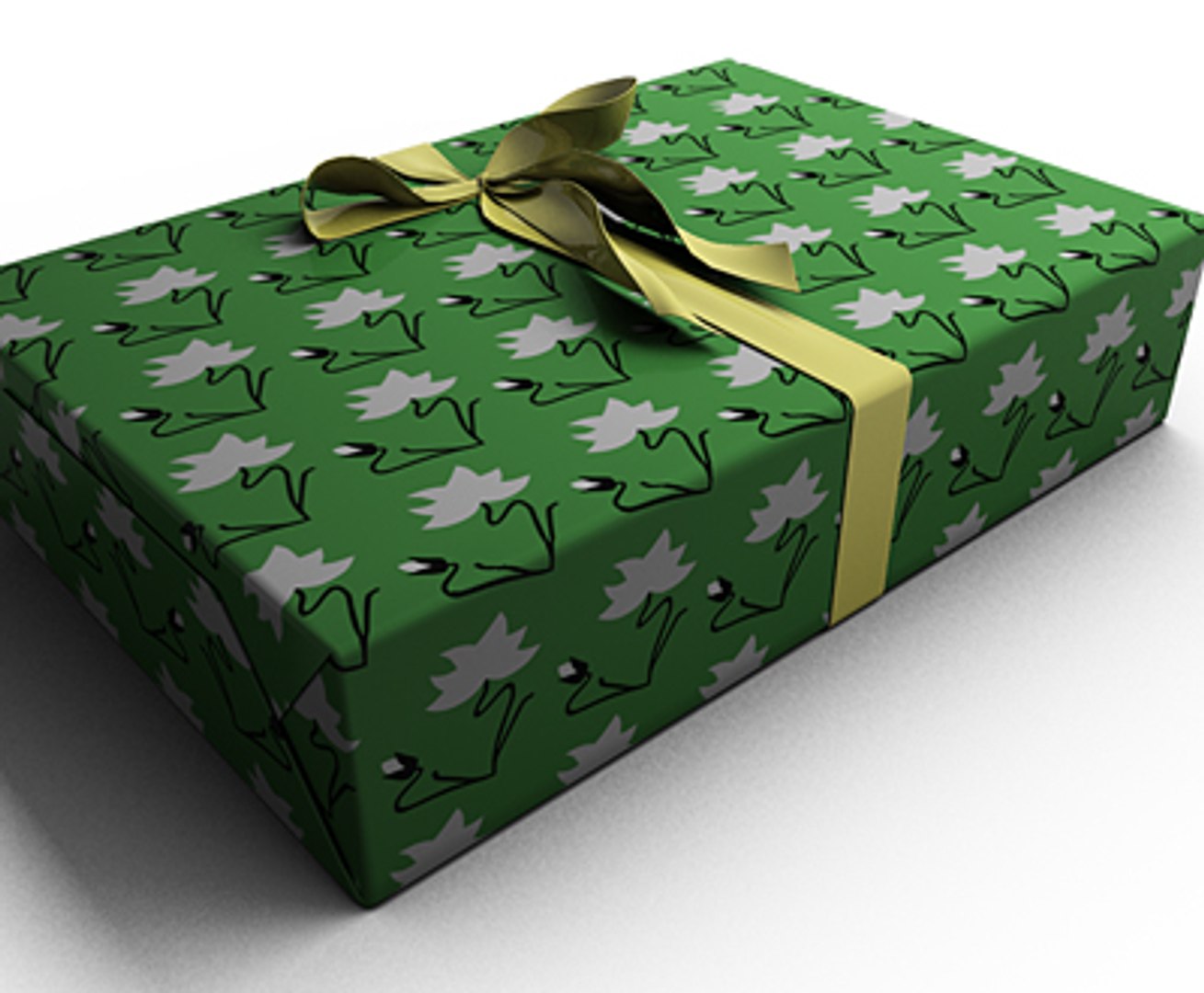 3d Model Gift Wrap
