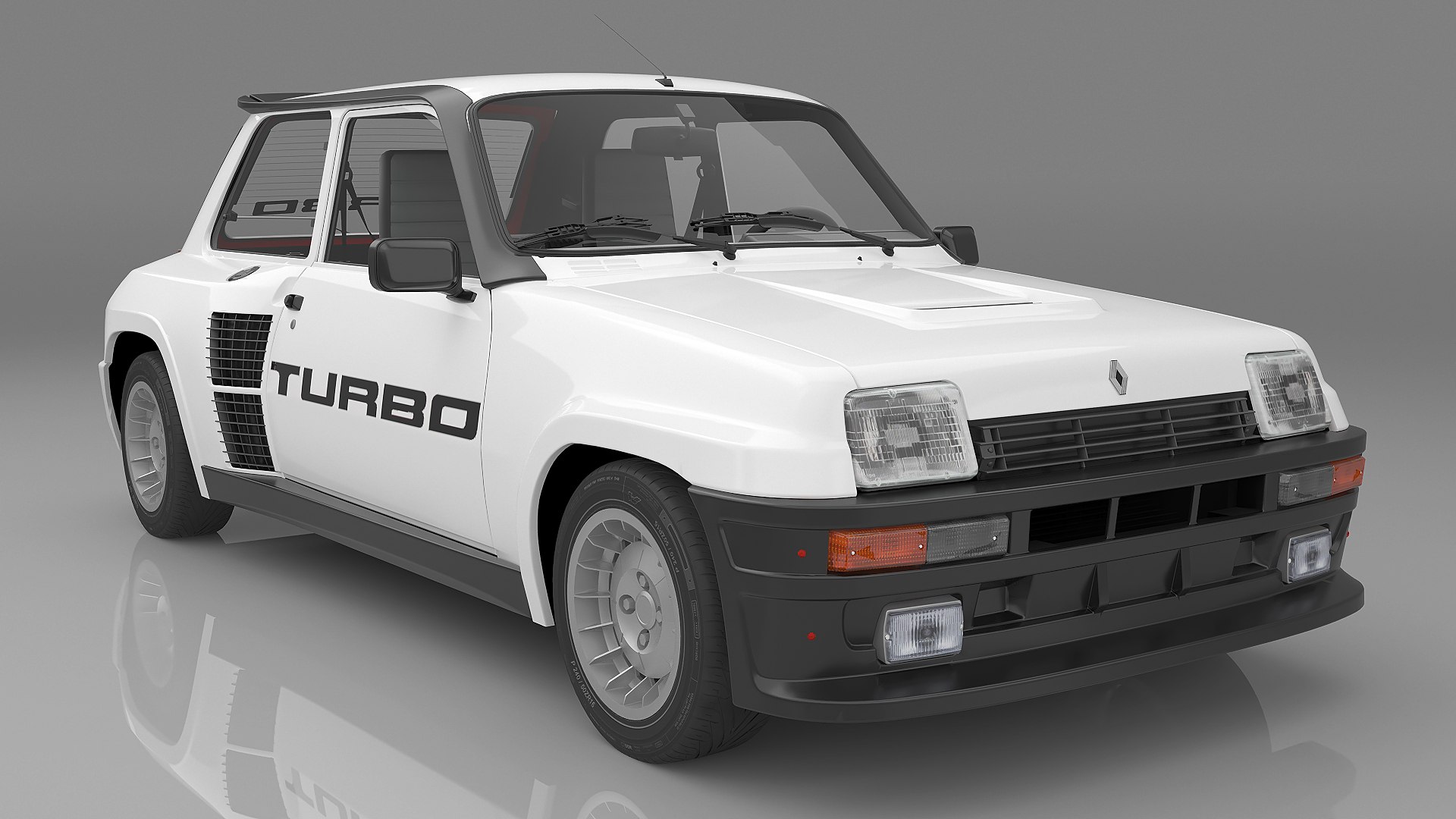 1980 Renault 5 Turbo 3D Model - TurboSquid 2369878