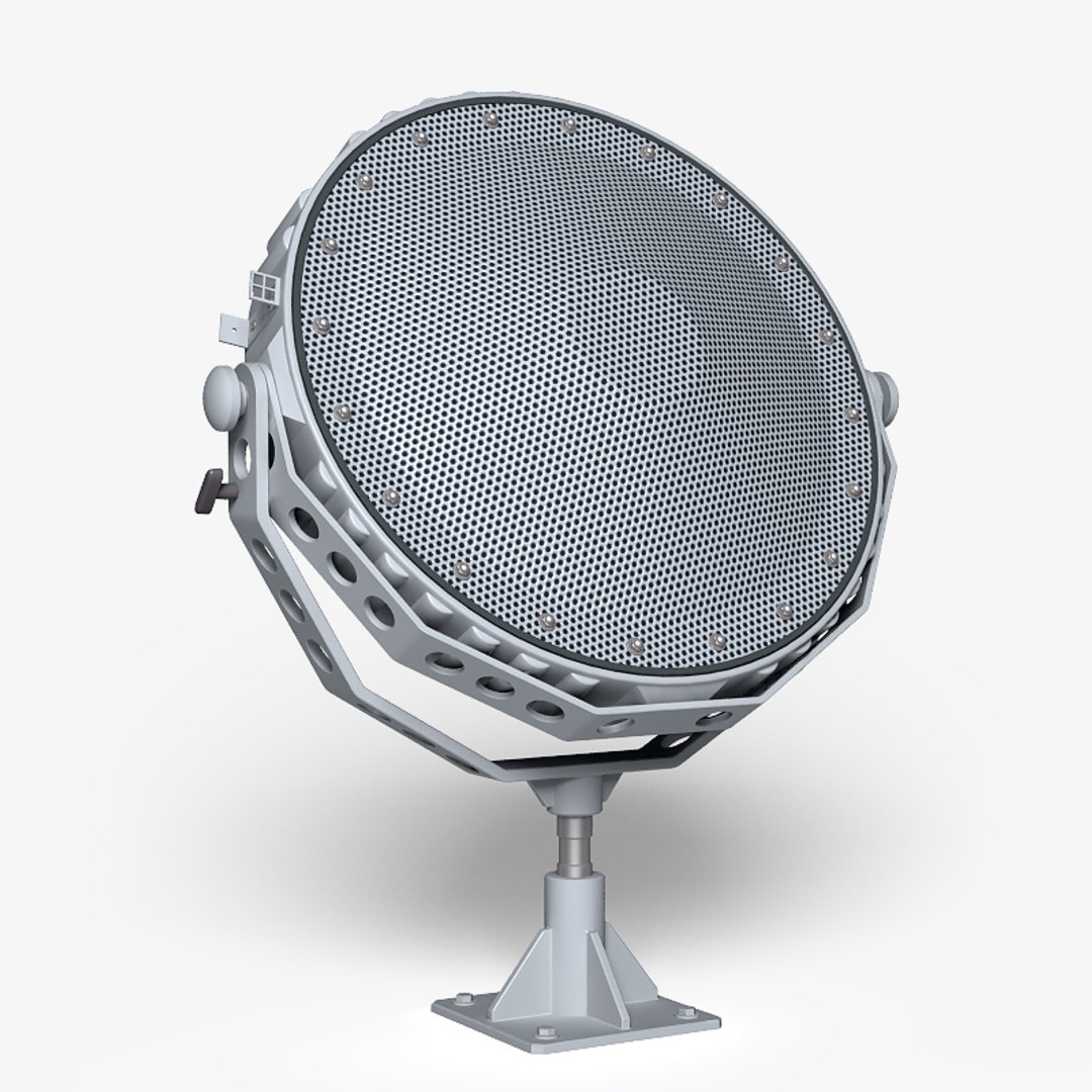 Acoustic Weapon Hs-24 3d Model