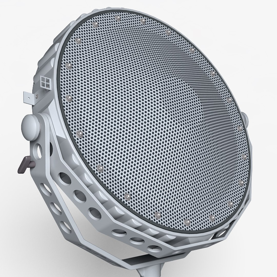 Acoustic Weapon Hs-24 3d Model