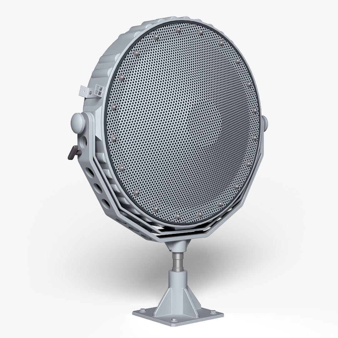 Acoustic Weapon Hs-24 3d Model