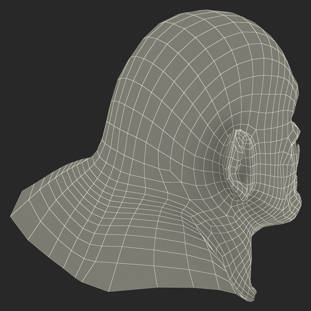 3d Model Of Orc Head