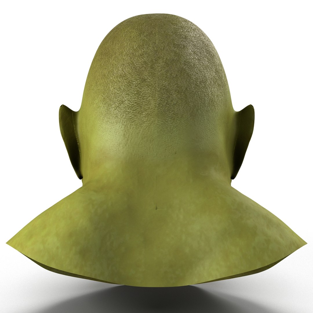 3d Model Of Orc Head