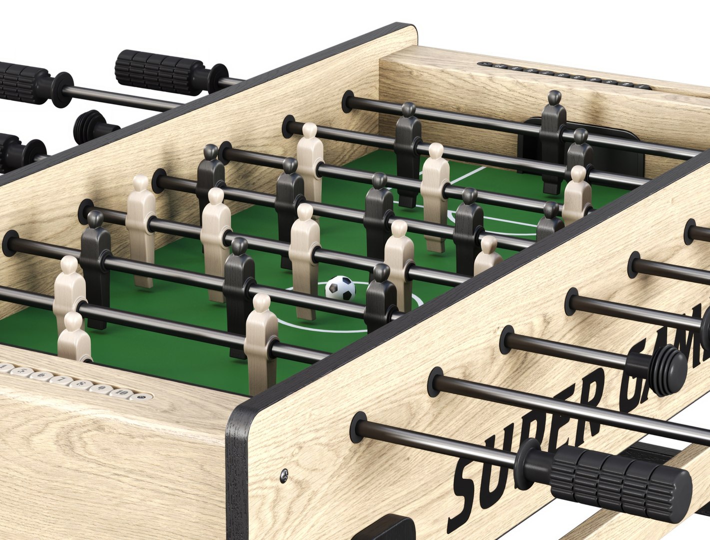 3D Table Football Super Game SG02 - TurboSquid 2284986