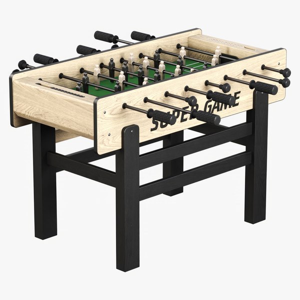 modelo 3d Mesa de futbolín Super Game SG02 - TurboSquid 2284986