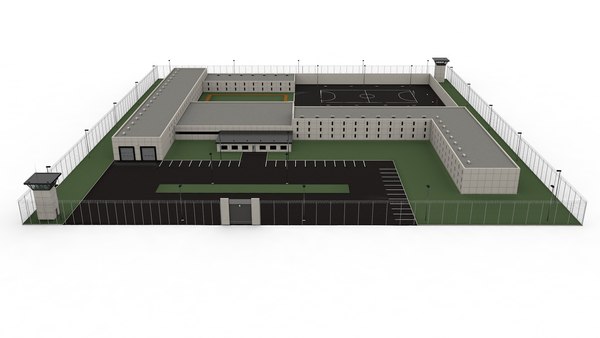 3D High security prison model - TurboSquid 1987327
