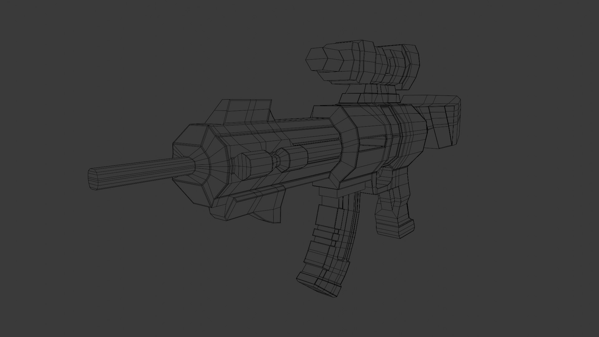 3D Model Sci-Fi Sniper Rifle - TurboSquid 2086422