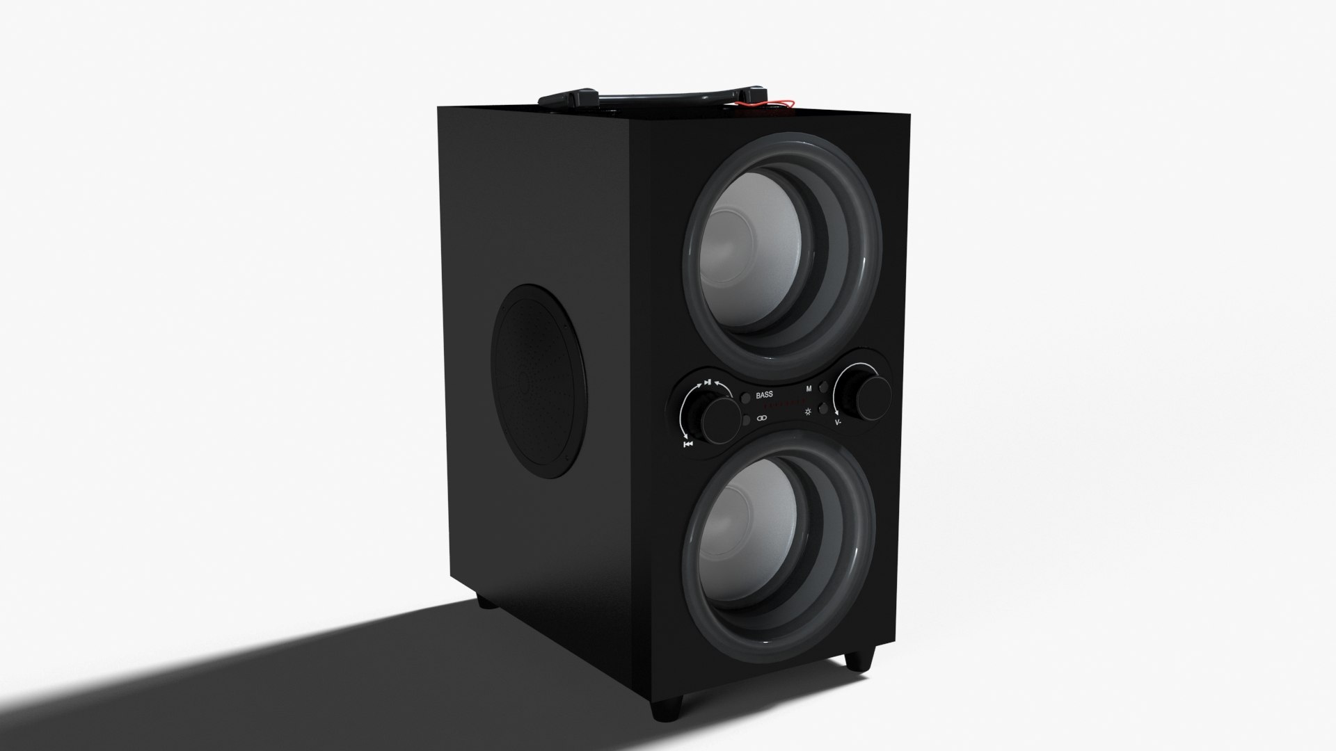 3D Model Portable RGB Speaker - TurboSquid 2281293