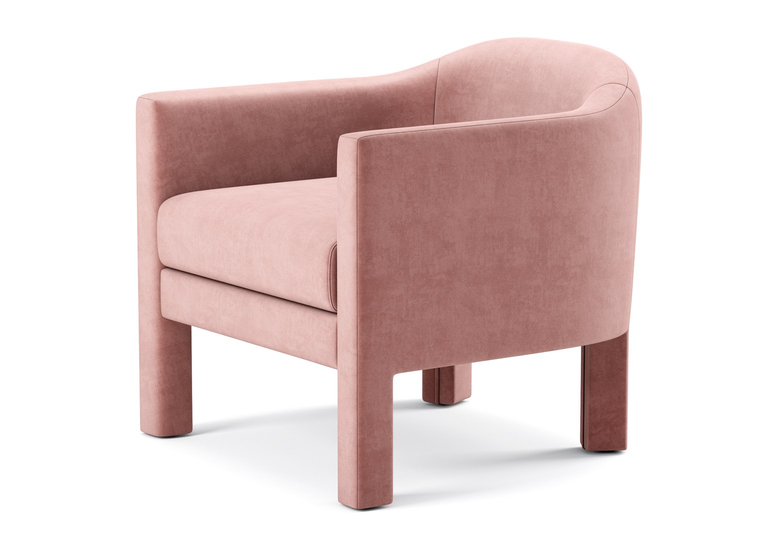 3D Isabella Chair westelm - TurboSquid 1960286
