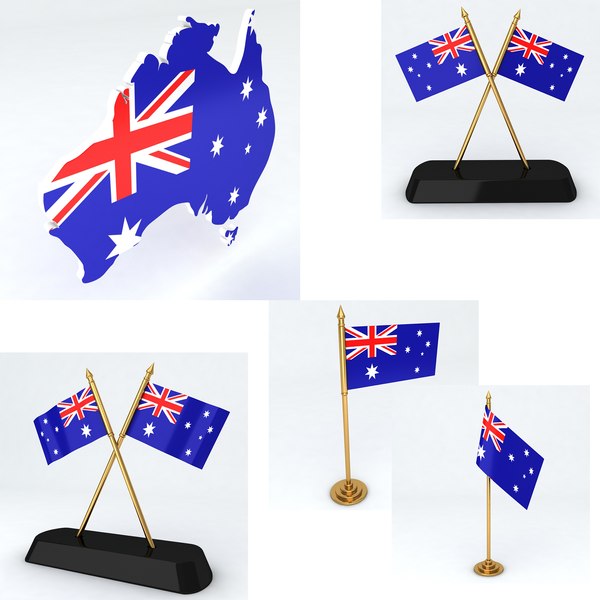 Australia Flag 3ds Max Models for Download | TurboSquid