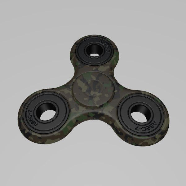Free Fidget Spinner 3D Models for Download | TurboSquid
