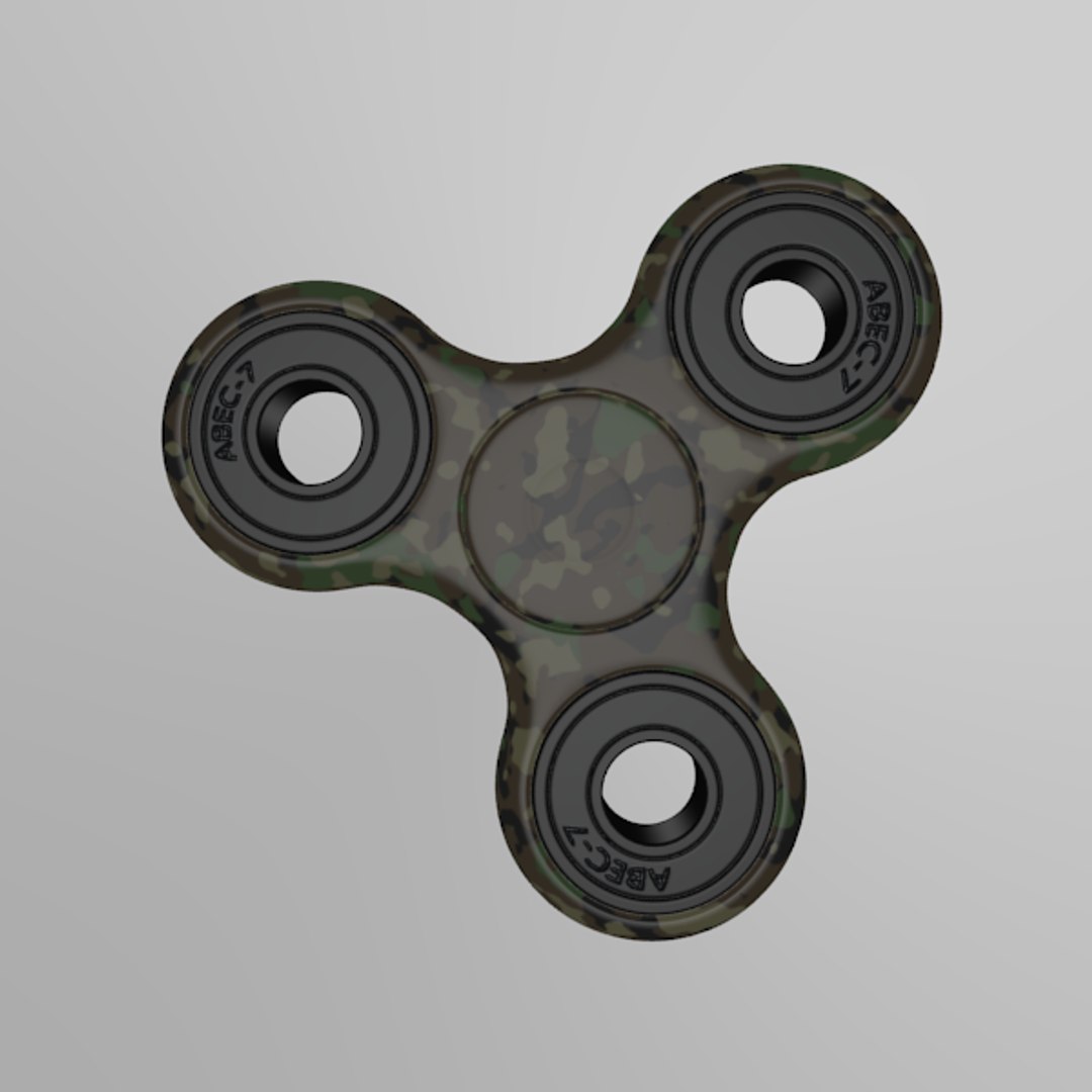 3D Fidget Spinner Spin Model - TurboSquid 1167874