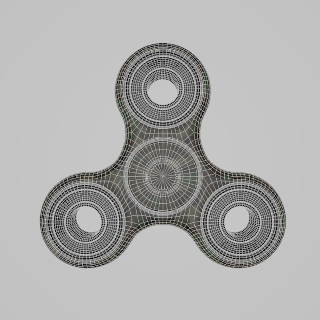 3D Fidget Spinner Spin Model - TurboSquid 1167874
