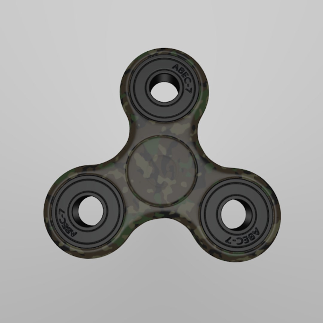 3D Fidget Spinner Spin Model - TurboSquid 1167874
