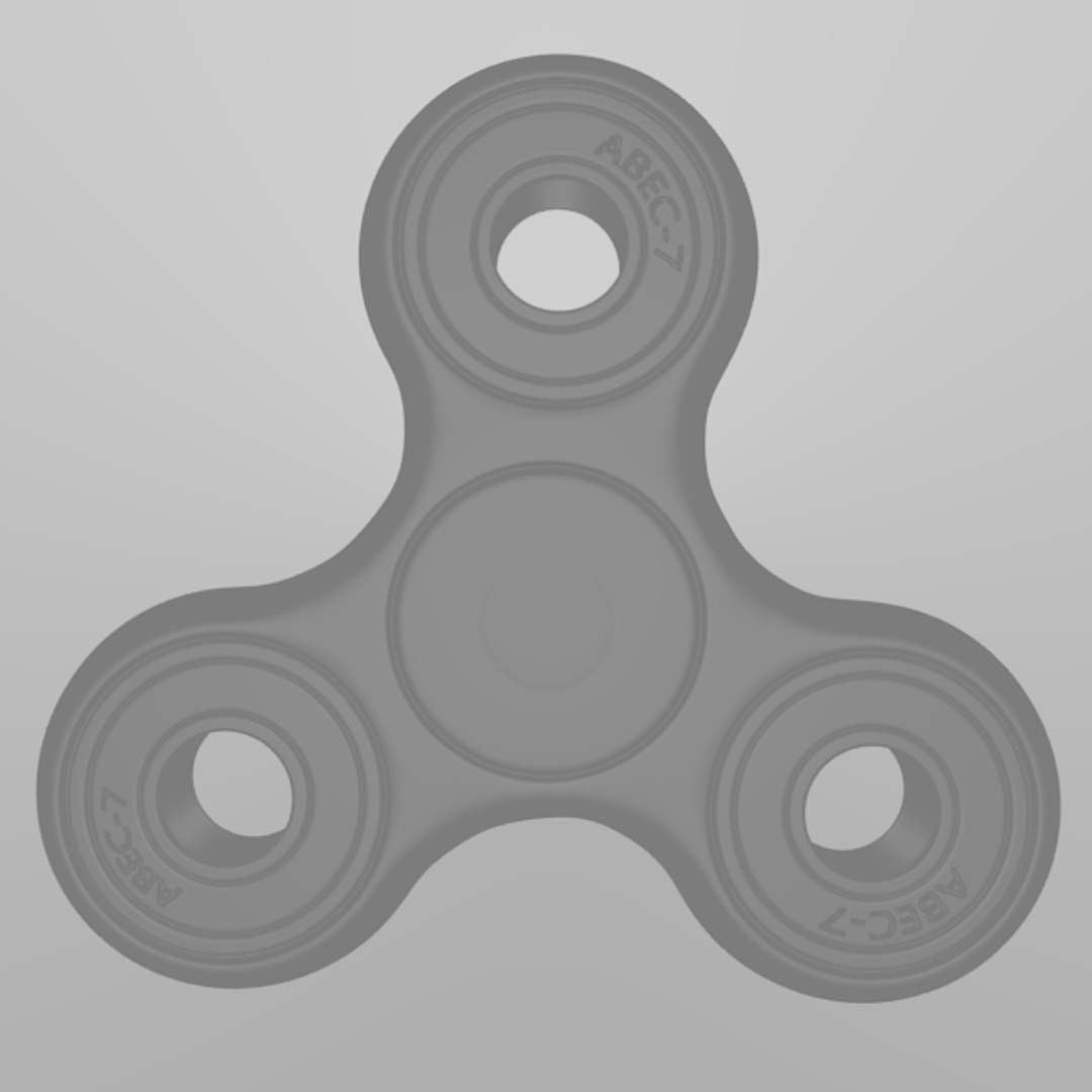 3D Fidget Spinner Spin Model - TurboSquid 1167874
