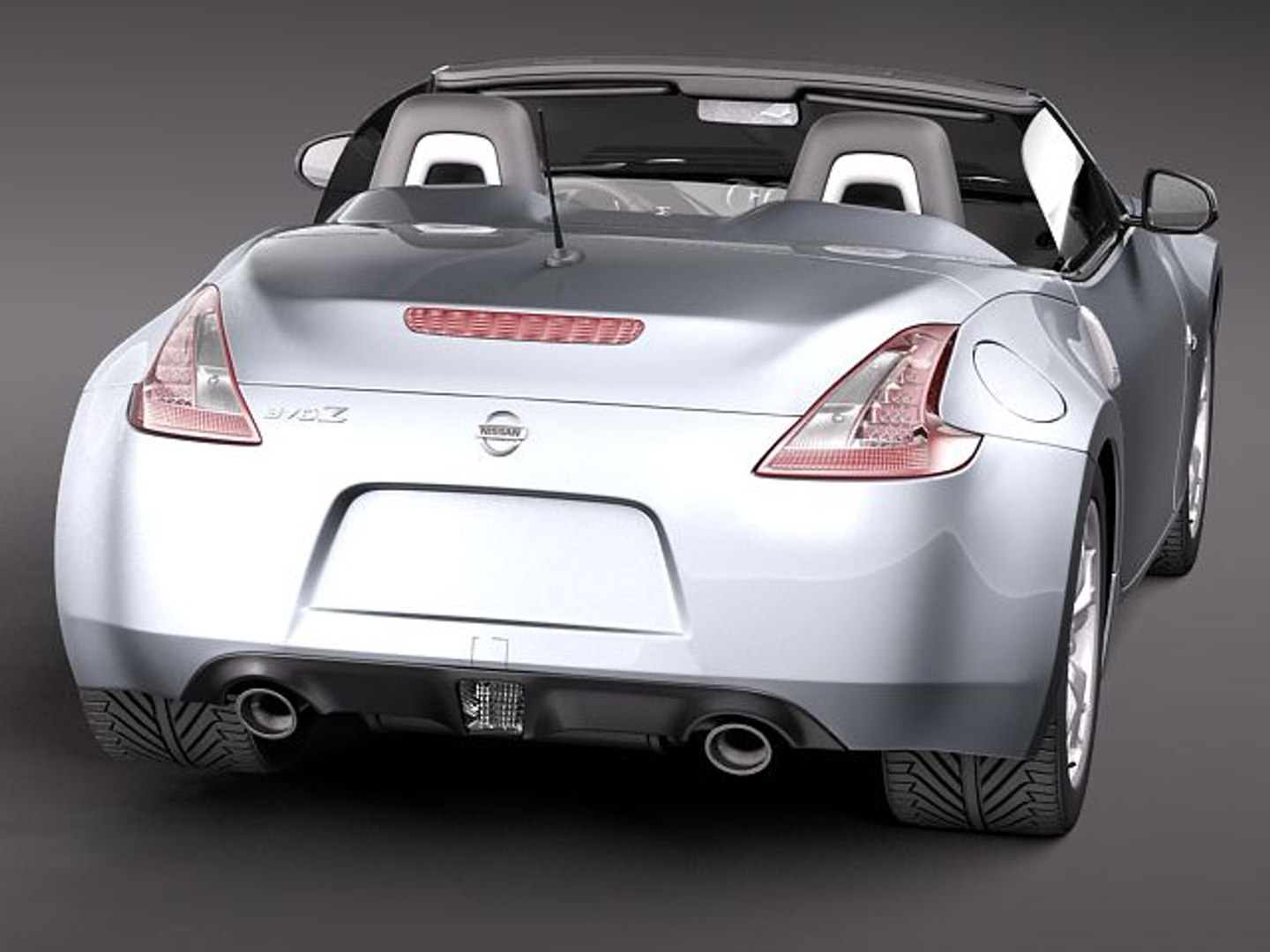 Nissan 370z Roadster 370 3d Model