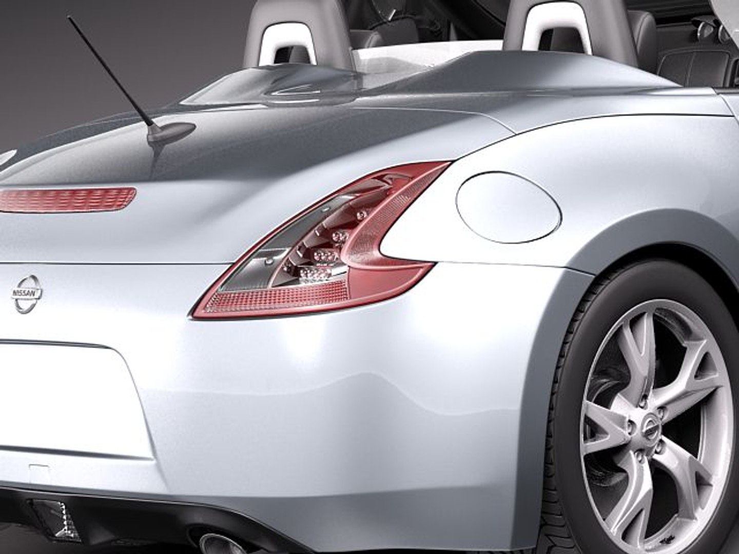 Nissan 370z Roadster 370 3d Model