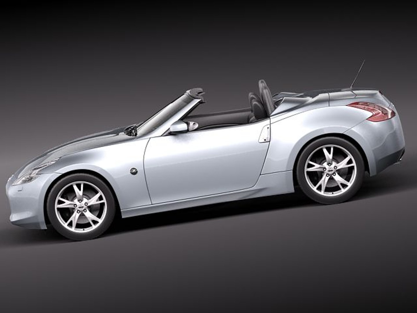 Nissan 370z Roadster 370 3d Model