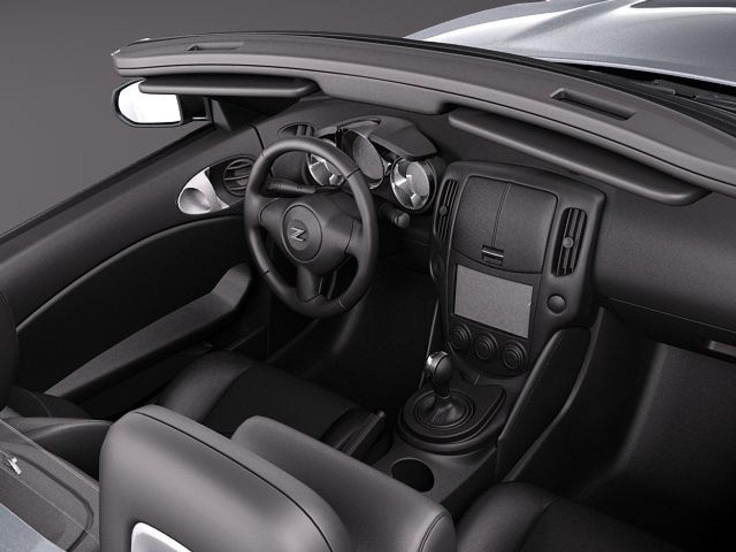 Nissan 370z Roadster 370 3d Model
