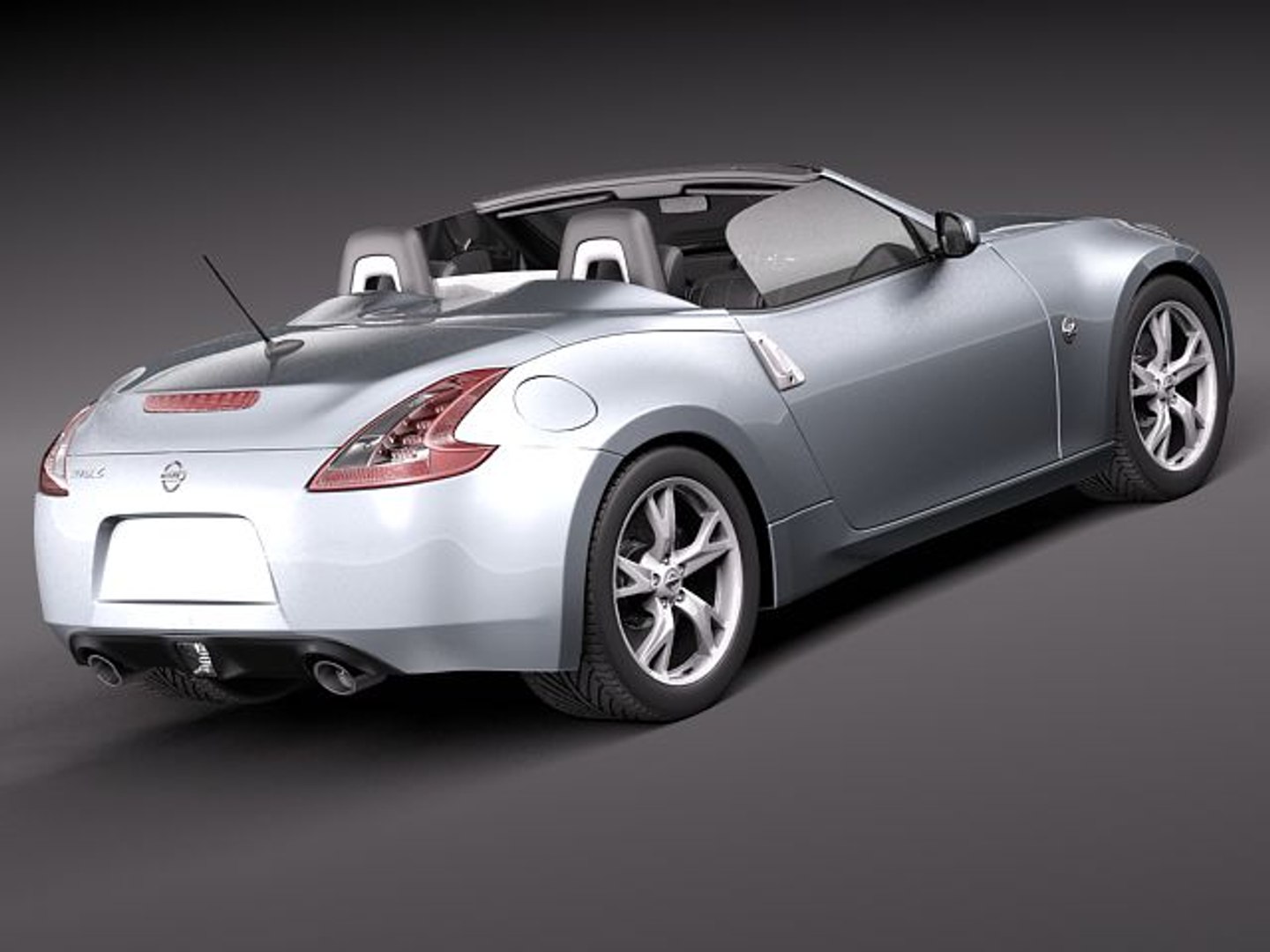 Nissan 370z Roadster 370 3d Model
