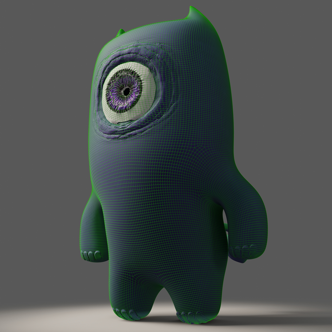 Monster creature 3D model - TurboSquid 1679233