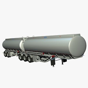 Tanker Trailer 3D Models for Download | TurboSquid