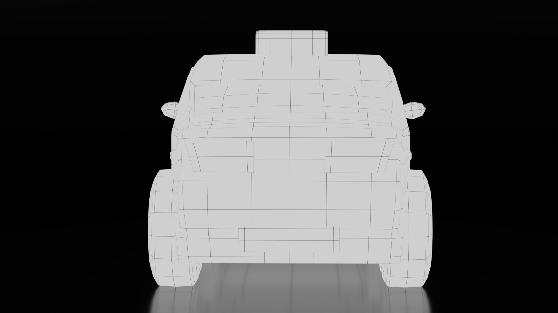 3D Model Low Poly Taxi With Taxi Sign - TurboSquid 2427468