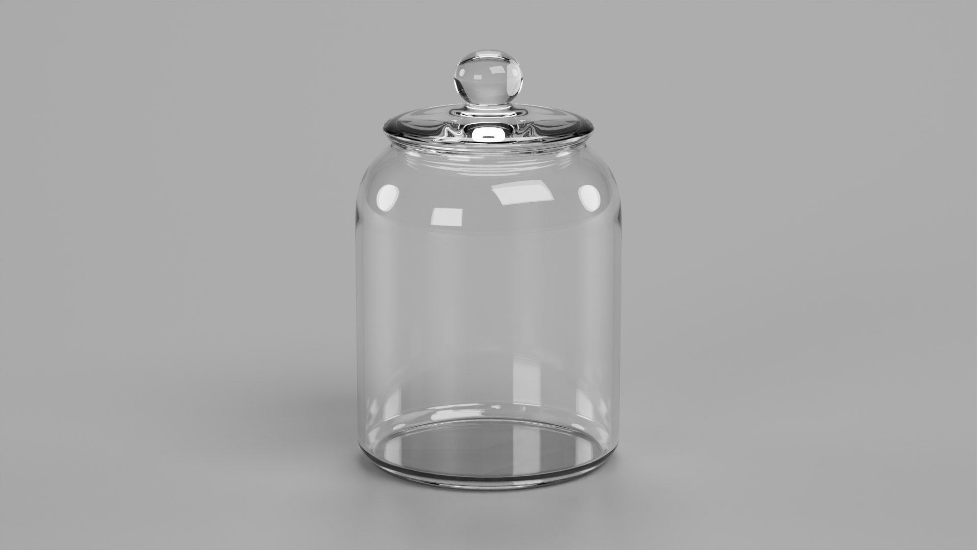 3D Glass Jar Model - TurboSquid 2023921