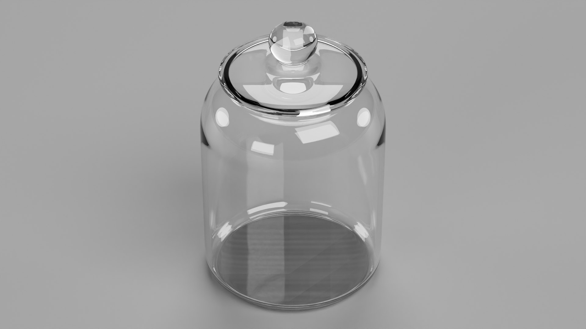 3D Glass Jar Model - TurboSquid 2023921