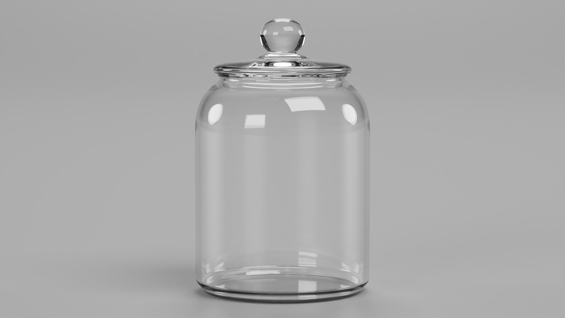 3D Glass Jar Model - TurboSquid 2023921