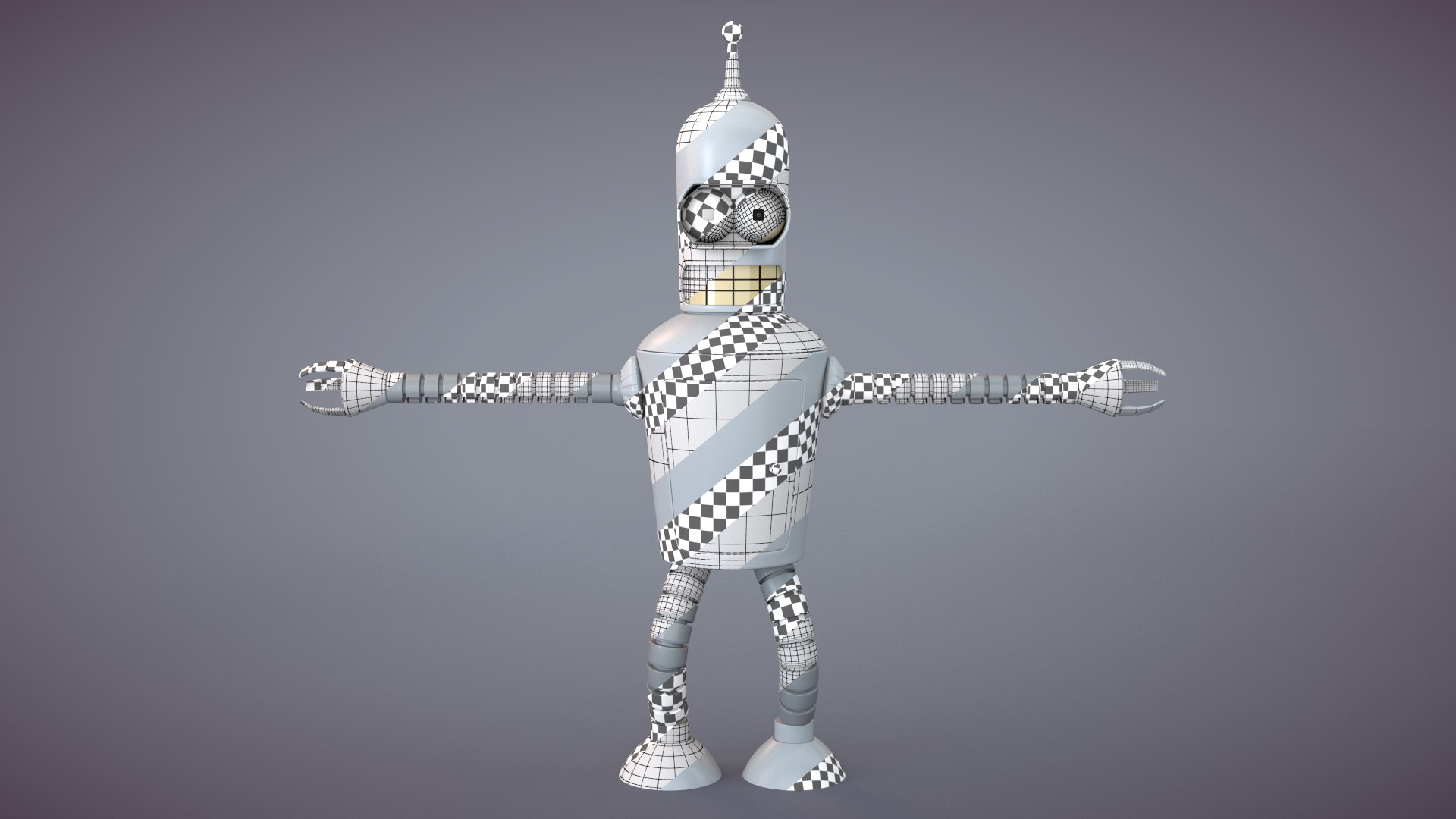 Bender Rodriguez Rig Model - TurboSquid 1316612