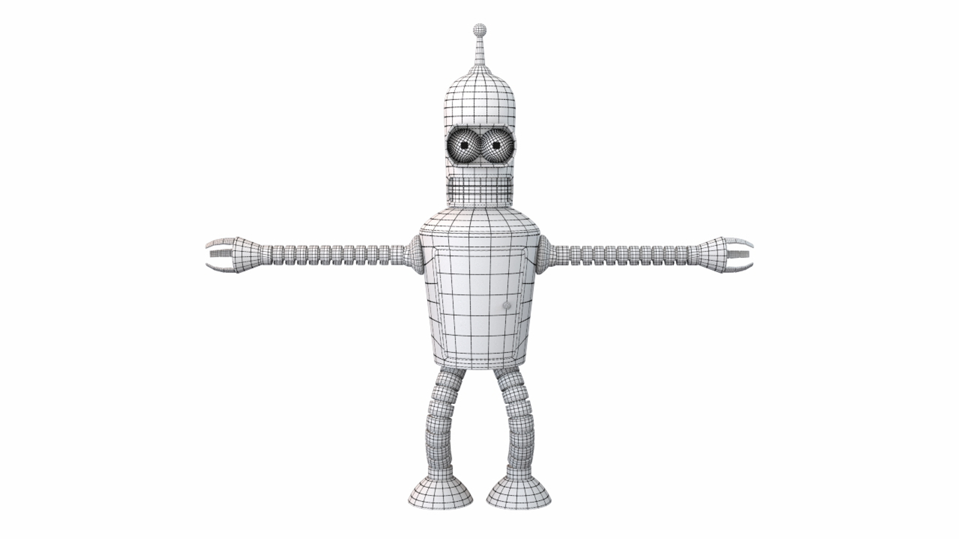Bender Rodriguez Rig Model - TurboSquid 1316612