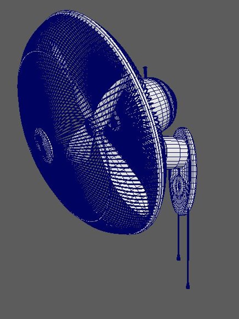 Wall Fan 3D Model - TurboSquid 1244624