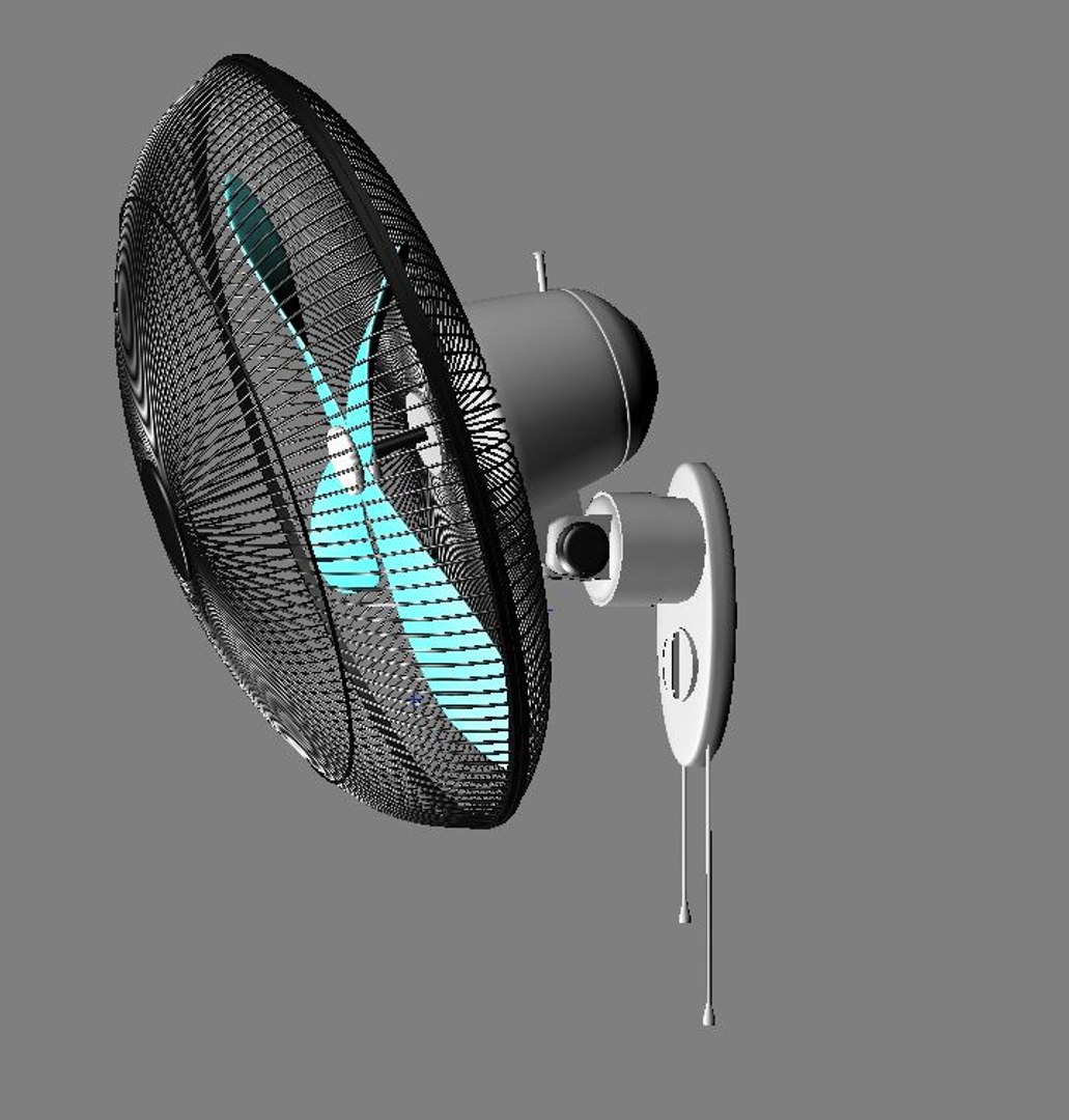 Wall Fan 3D Model - TurboSquid 1244624