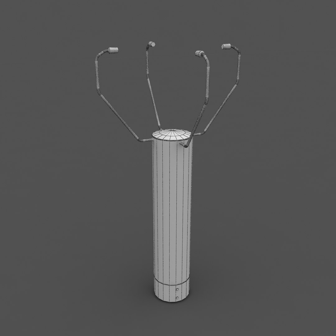 Ultrasonic Anemometer 3D - TurboSquid 1381798
