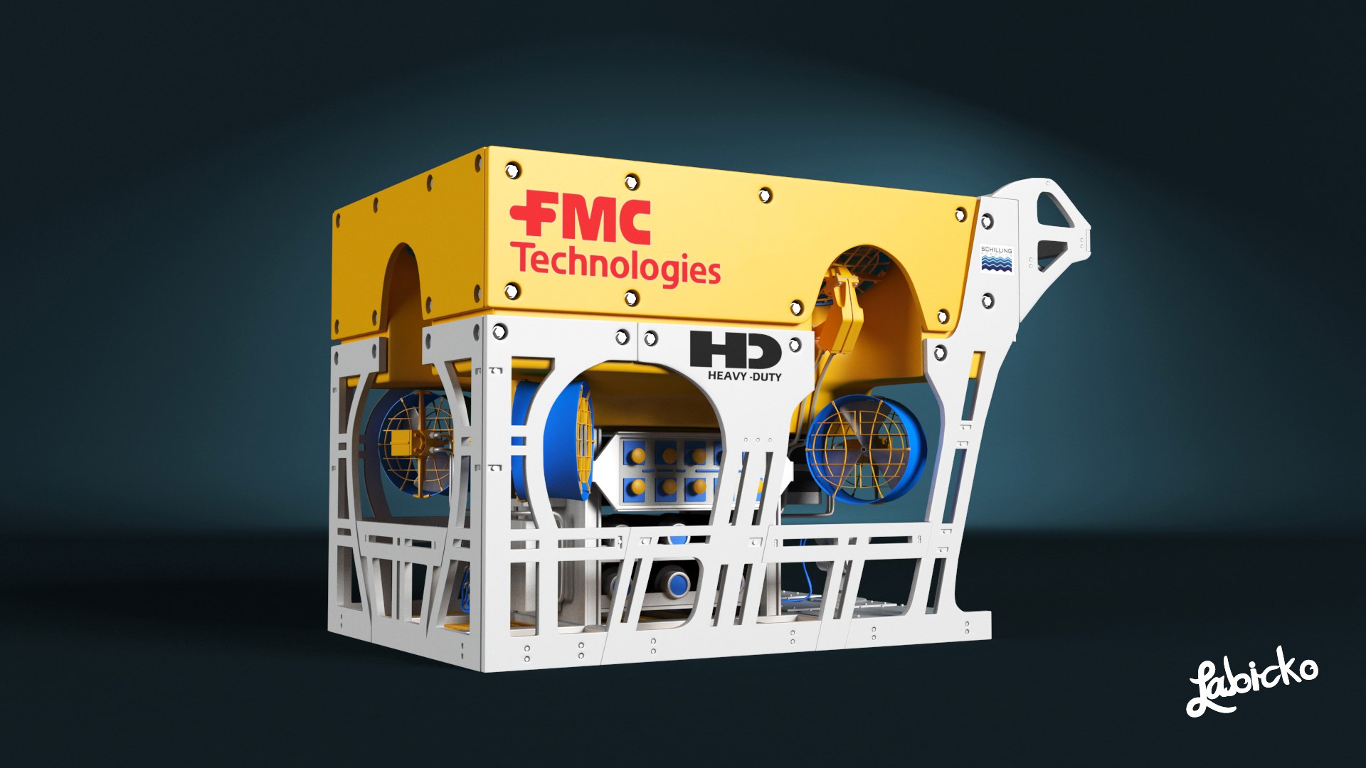 3d Model Fmc Hd Rov