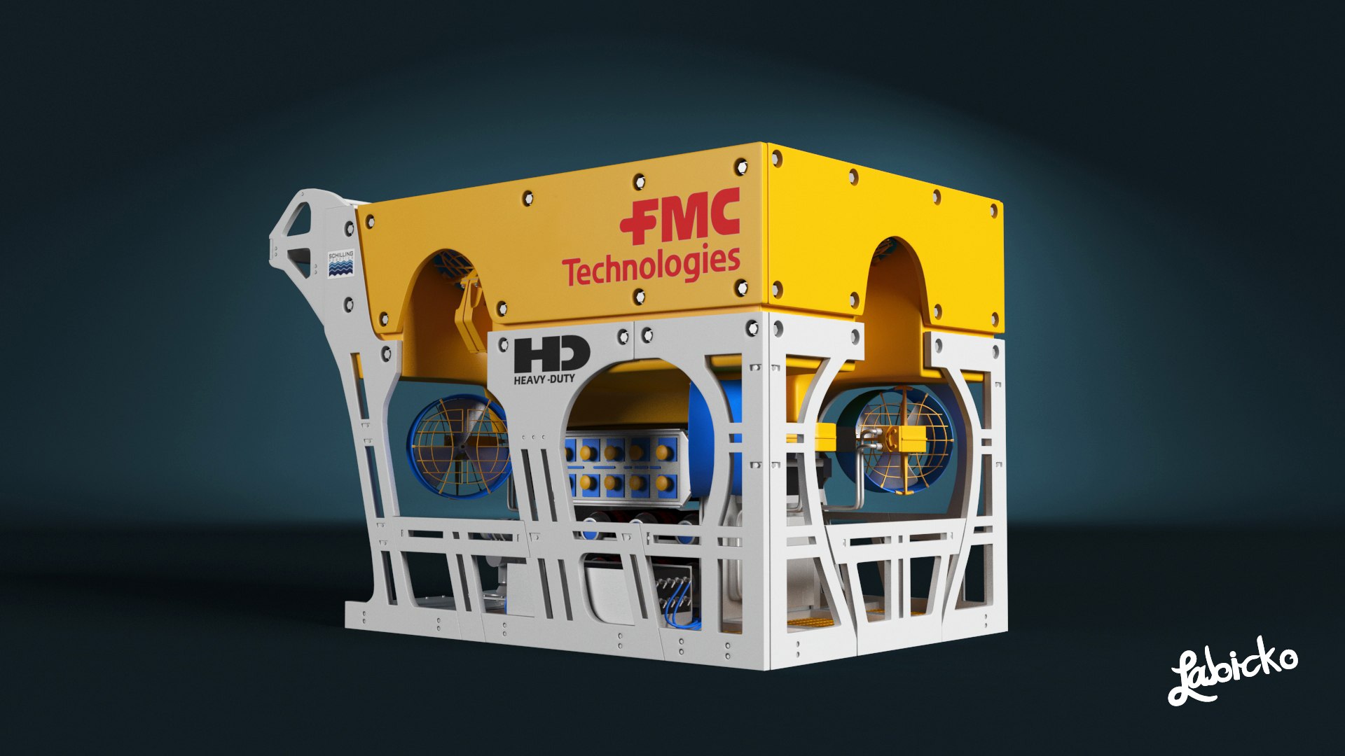 3d Model Fmc Hd Rov