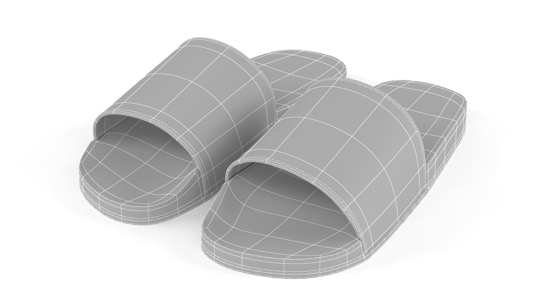 Slide Sandal Model - TurboSquid 1887496