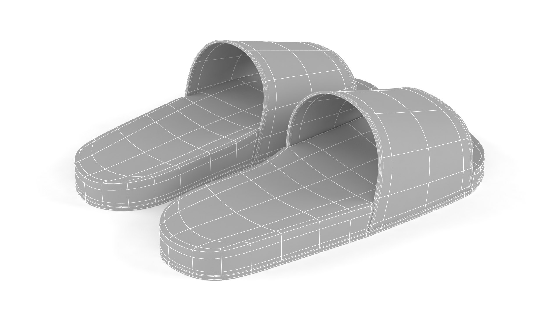 Slide Sandal Model - TurboSquid 1887496
