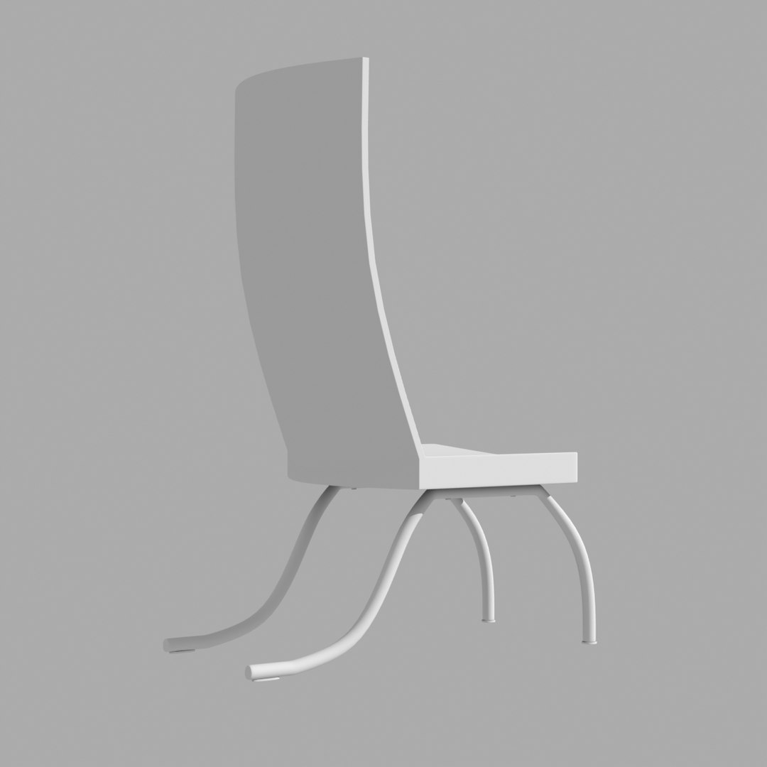 3d Simple Chair Model