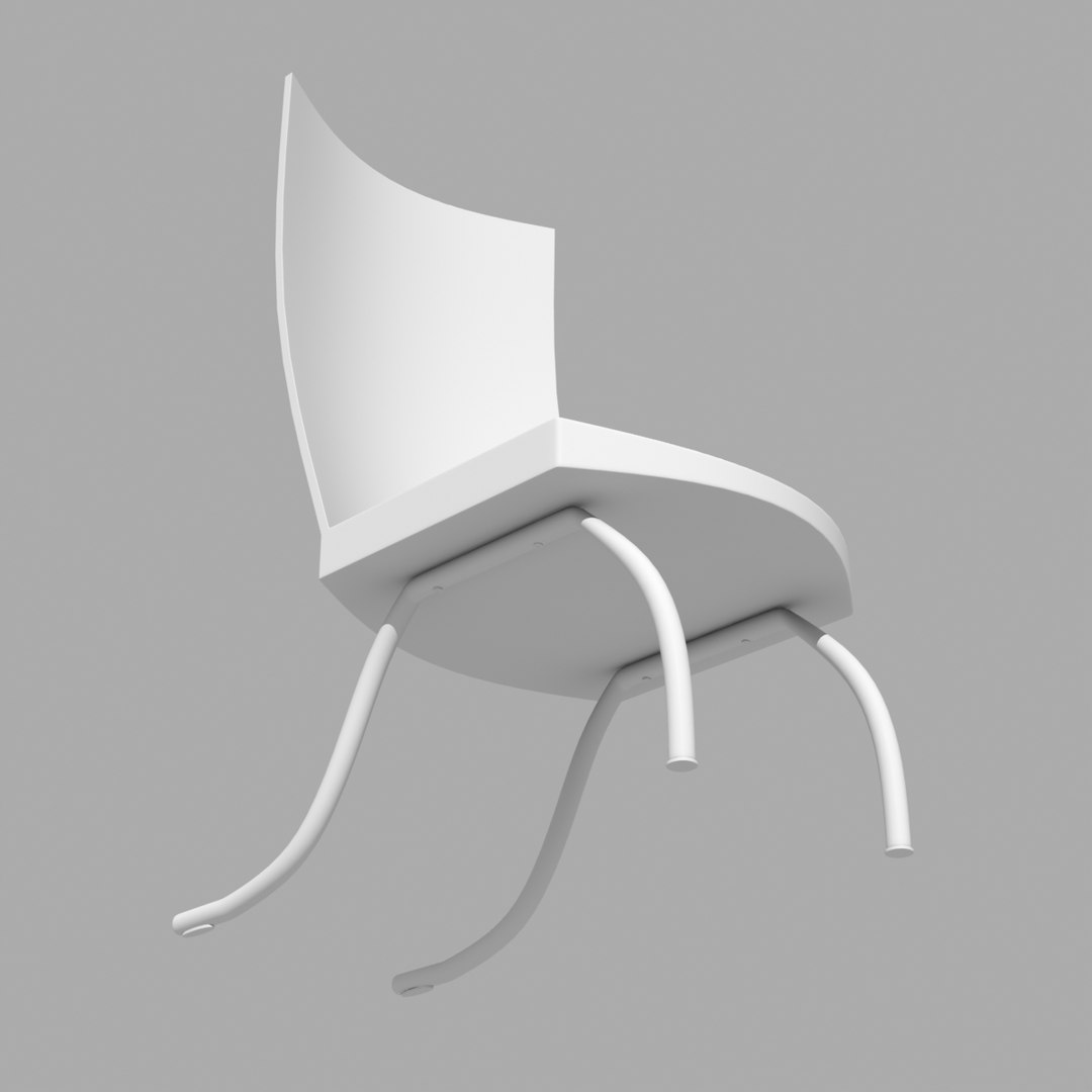 3d Simple Chair Model