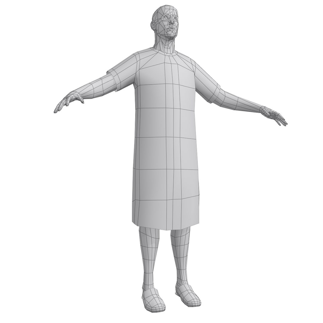 3d Human Man Male