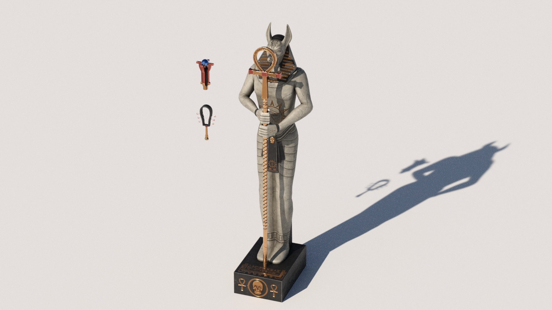 3D OB 02 Egyptian Necromancer Kit - 05 Ushabti Model - TurboSquid 2152575
