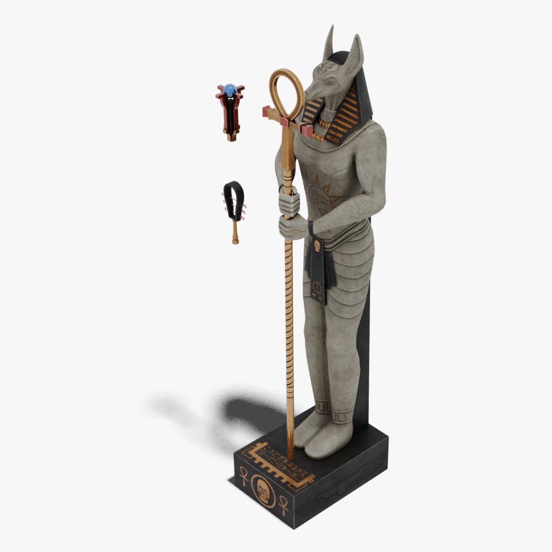 3D OB 02 Egyptian Necromancer Kit - 05 Ushabti Model - TurboSquid 2152575