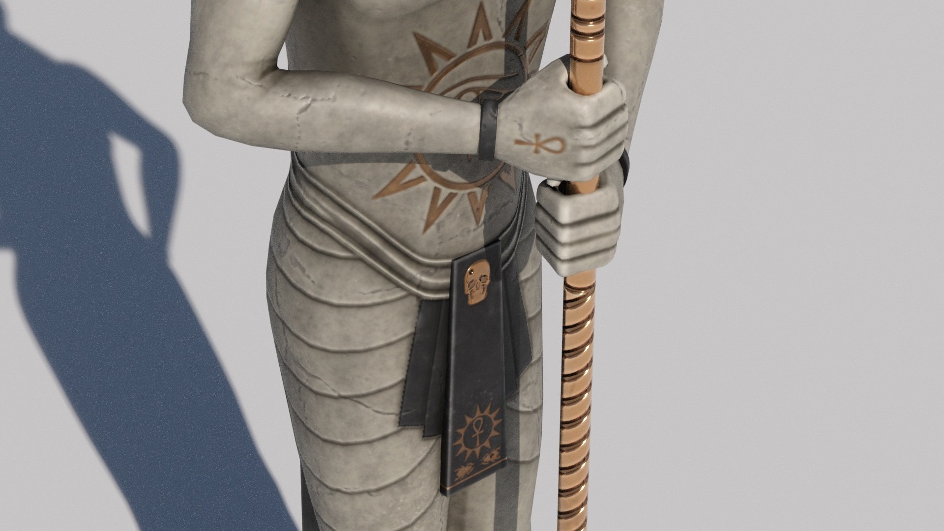 3D OB 02 Egyptian Necromancer Kit - 05 Ushabti Model - TurboSquid 2152575